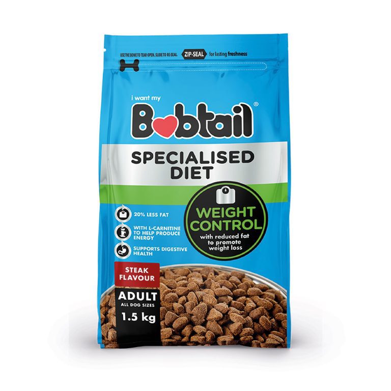 Bobtail Specialised Diet - Weight Control - Bobtail Dog Food
